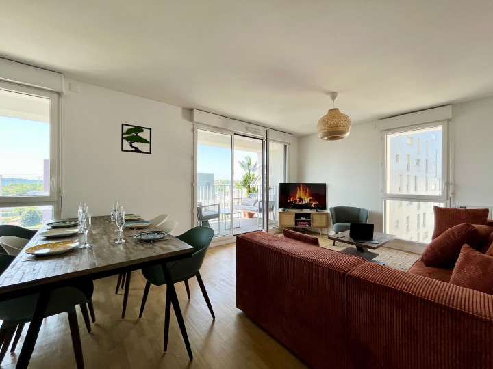 150'm Gare Tgv - Parking - Vue Paris - 3 Chambres - Saclay