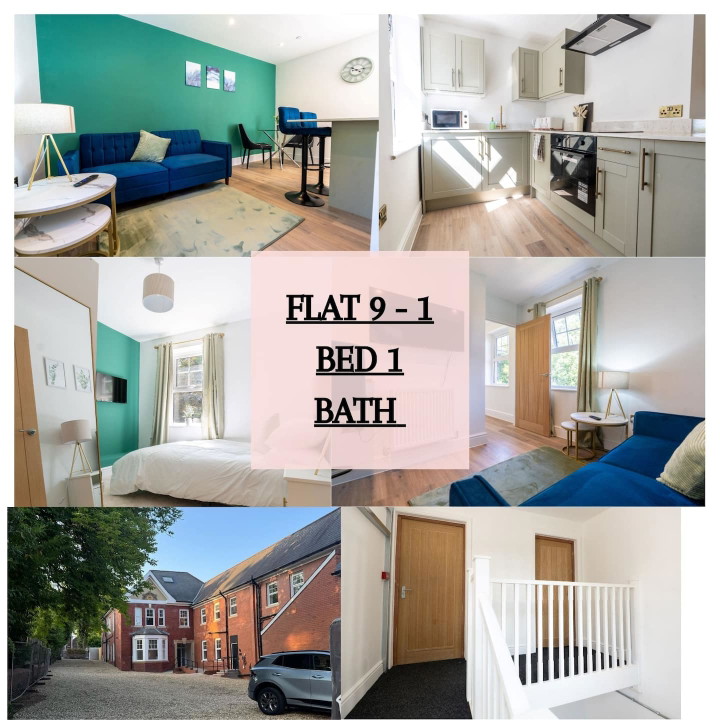 Bright 1 Br Apartment- Free Private Parking - Newport