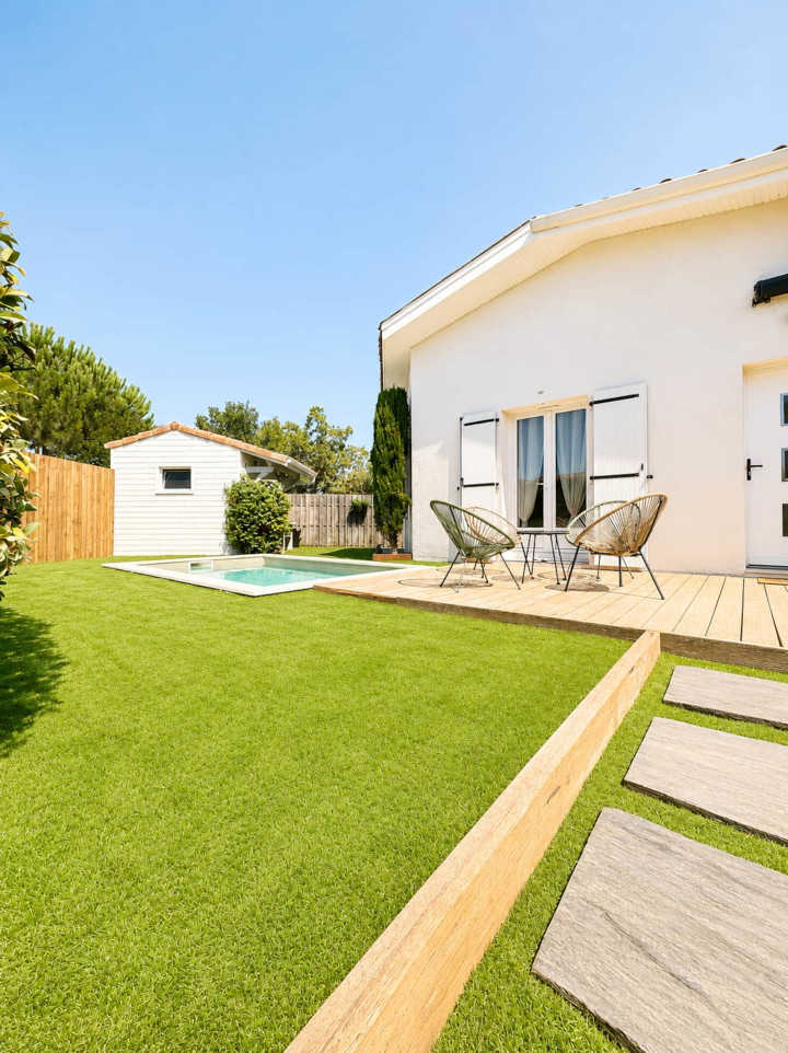 Maison Cosy Avec Piscine Privée - Gujan-Mestras