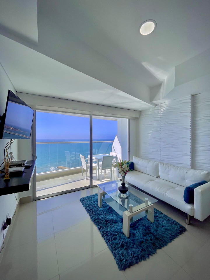 Apartment Right By The Beach With Stunning Views In Bocagrande - Cartagena de Indias