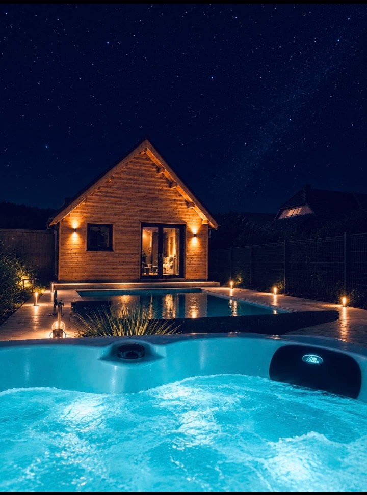 Linstant Suspendu / Chalet Jacuzzi Privé & Sauna - Alsace