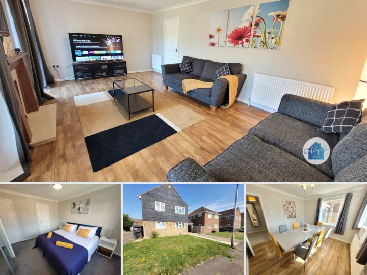 Modern 4 Bed House Parking & Wifi - Id25 - Mersea Island