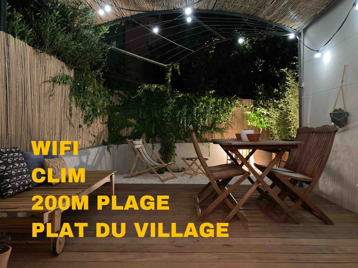 Villa Appart T2-> Jardin 200m Plage Clim Wifi - Banyuls-sur-Mer