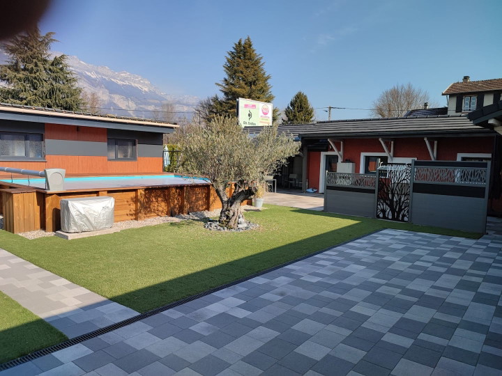 Maison Conviviale Avec Piscine - Crolles