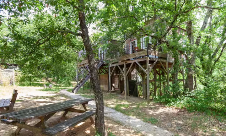 Cabane Studio Perchée Proche Ardèche - Barjac