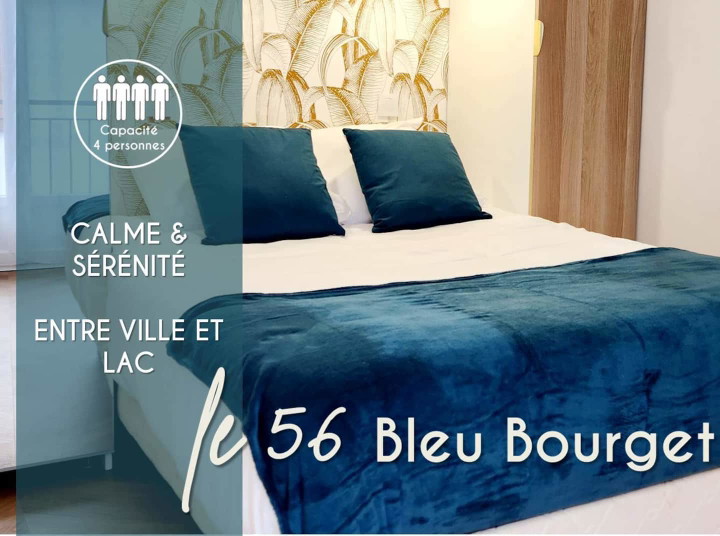 Calme, Balcon, Entre Ville & Lac, 56 Bleu Bourget - Aix-les-Bains