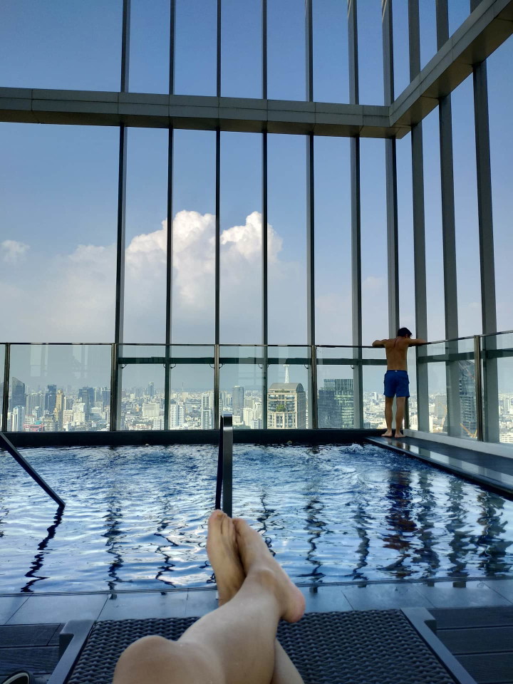 Piscine Sur Le Toit, Salle De Sport, Luxe, Confort, Studio @ Btsphromphong - Bangkok