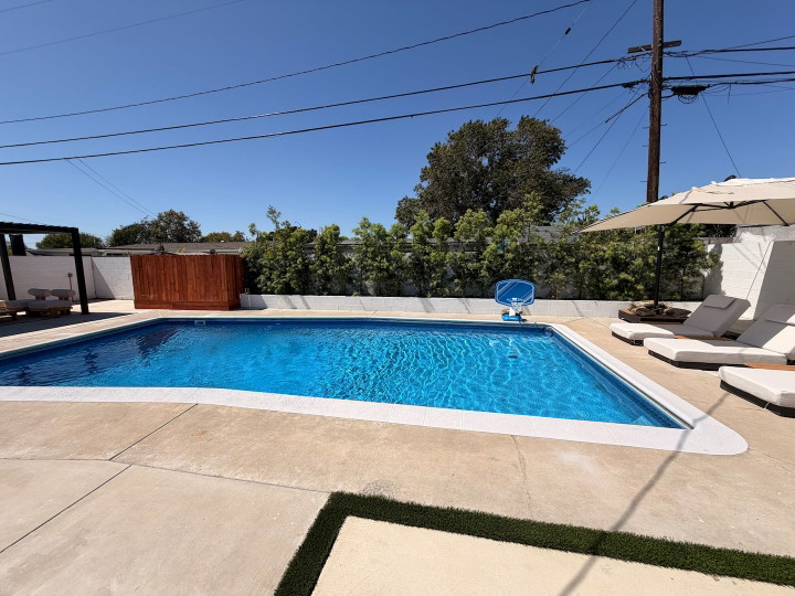 [New] - Designer Concept Pool House Near Disney! - Buena Park, CA