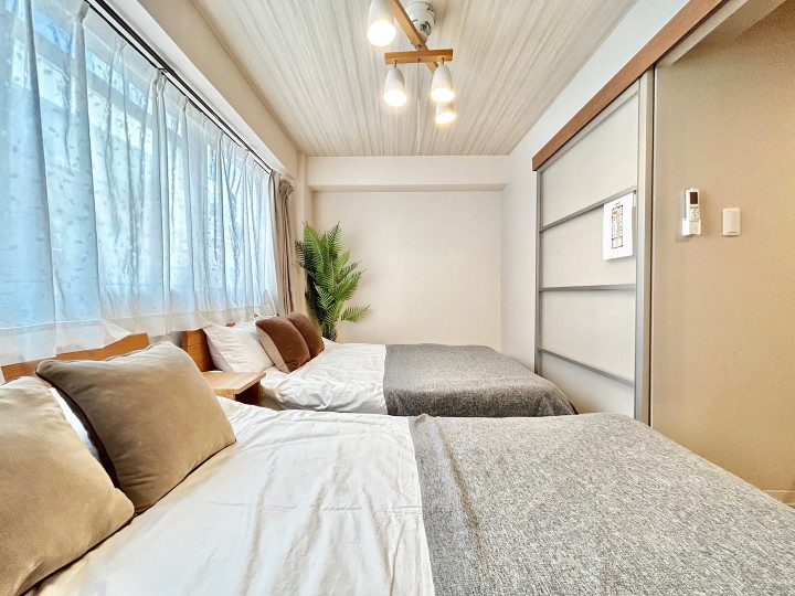 Mr. Ikki's Apartment, 1-minute Walk From Nihonbashi, Kuromon Market, Namba, Shinsaibashi, Family Apartment A67. - Osaka