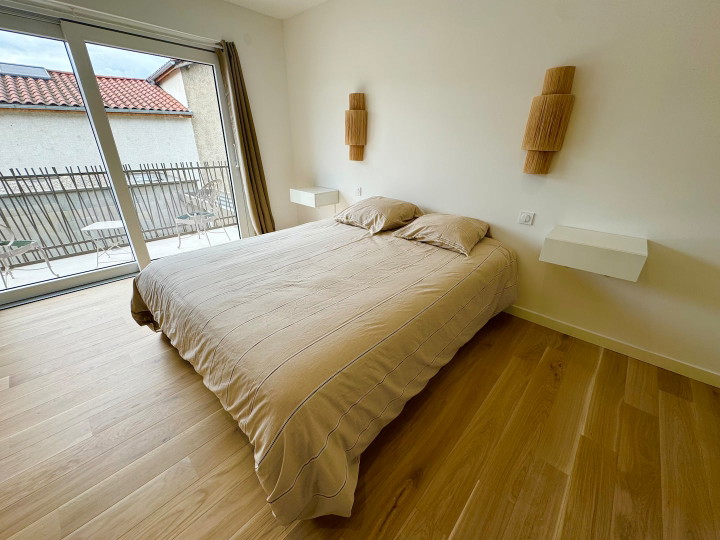 Studio, Air Conditioning, Balcony, Kitchenette, Private Bathroom, Toilet - Rhône