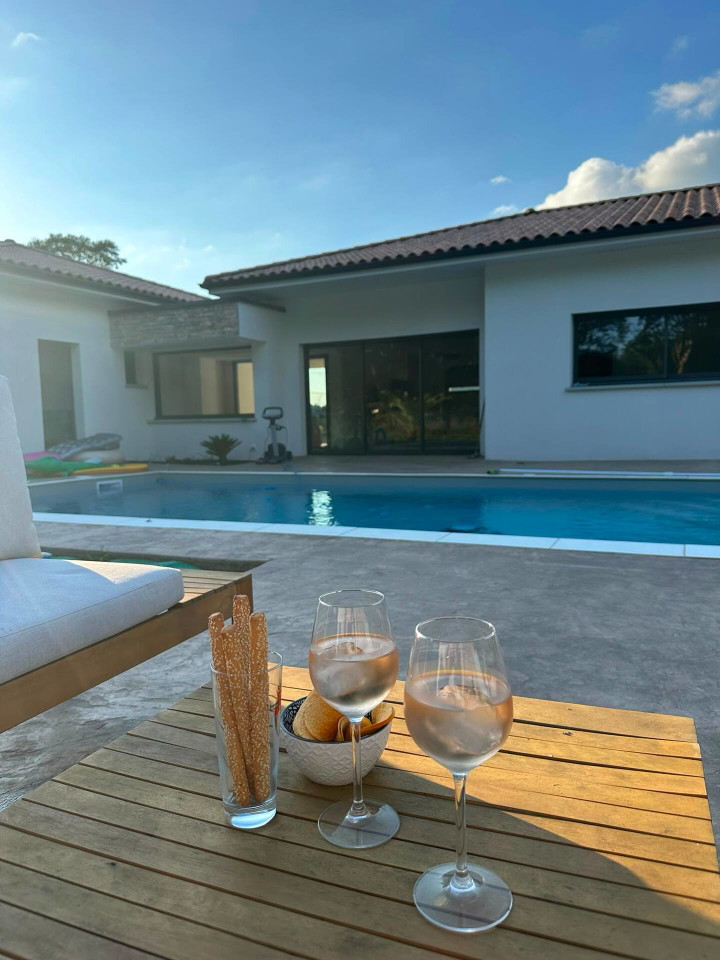 Villa Neuve Avec Piscine, Pétanque Et Barbecue - Aureilhan