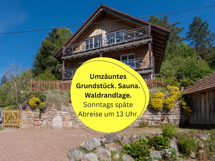 Maison En Bois Enzklösterle Am Wald : Sauna | Clôturé - Bade-Wurtemberg