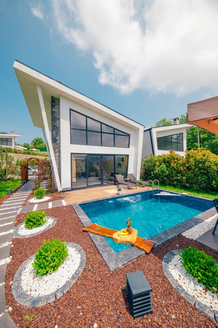 Ladin Villa With Heated Pool And A View Of Sapanca, Stylish - Sapanca