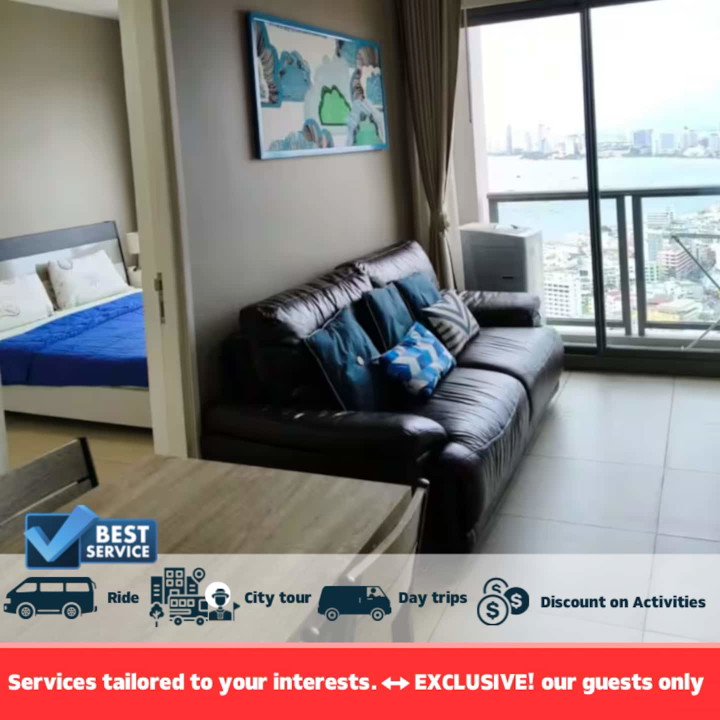 Unixx 2-bedrooms Best View Of Pattaya. Floor 40 - Pattaya City
