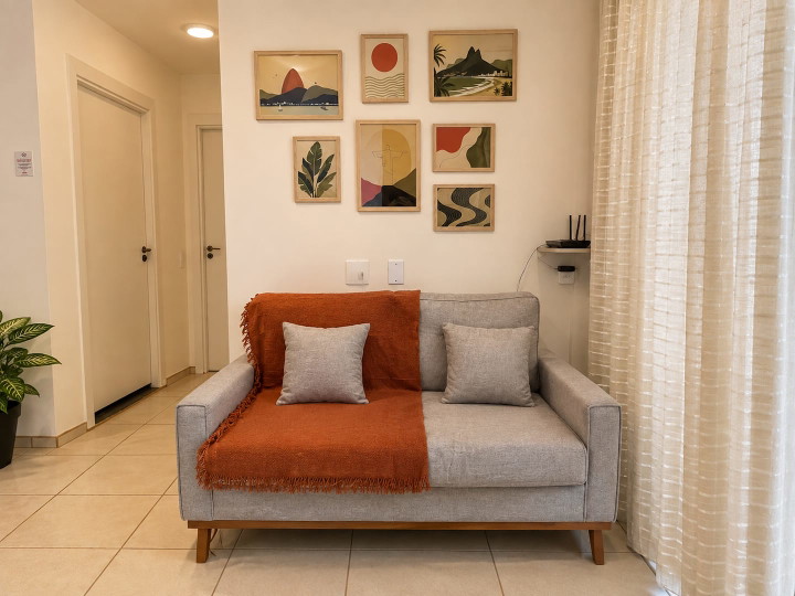 Santo Cristo Apartment | 2 Bedrooms | Air Conditioning | Near The Bus Station - Rio de Janeiro