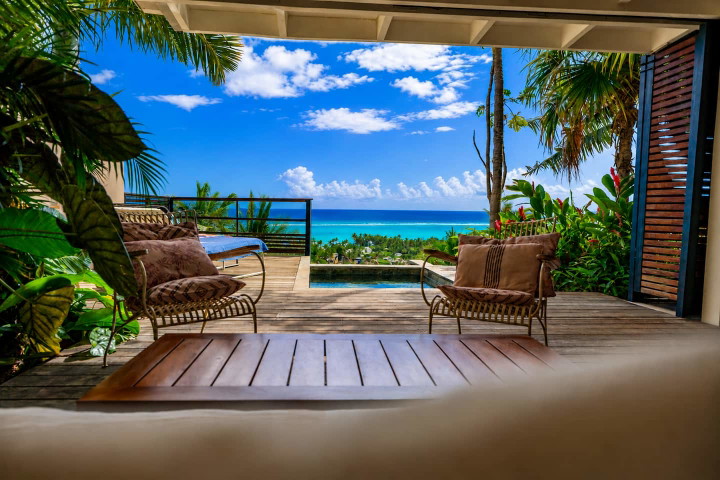 Maison Avec Jacuzzi, Vue Panoramique Du Lagon - 레위니옹