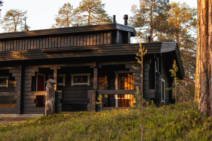 Ylläs Mukka Hirsimökki, ÄKäslompolo, Lappi - Äkäslompolo
