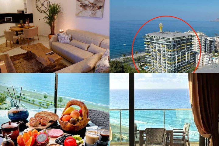 Amazing Sea View, 8th Floor, Panoramic Sea View - Alanya