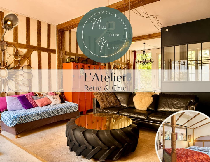L'atelier - Clim & Terrasse - Wifi - Plein Centre - Troyes