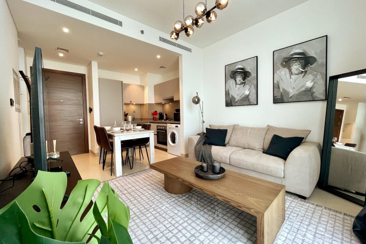 Cozy & Stylish 1br Apartment In Sobha Creek Vista - Dubai