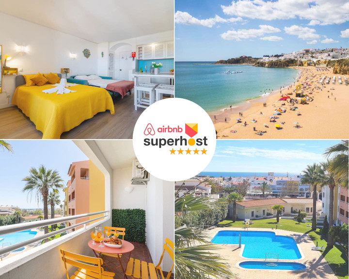 New! Albufeira Perfect Studio With Sea View & Pool - Albufeira