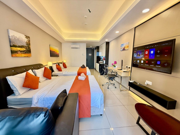 Highest Floor Skyline Studio 4pax Genting Highland - 겐팅 하일랜즈
