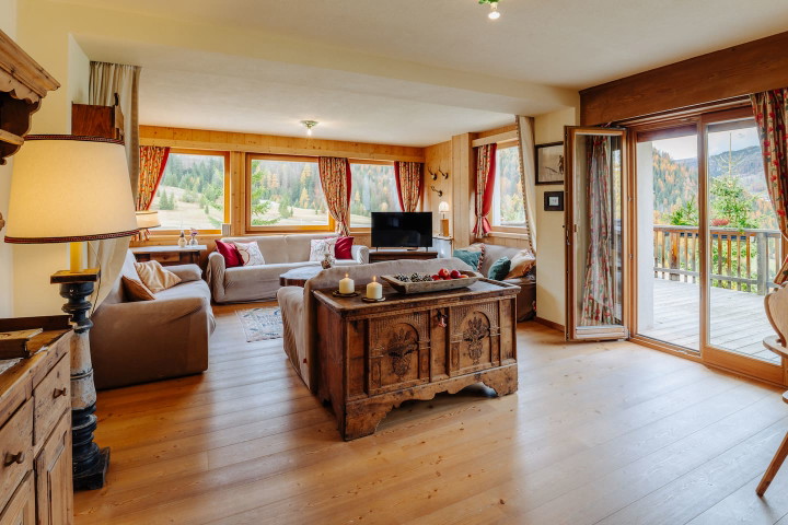Large Apt With Panoramic Terrace & Ski In/out - Corvara