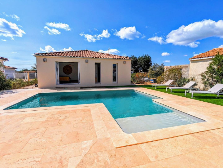 Villa Littoral - Piscine Chauffée & Plage à Pied - Agde
