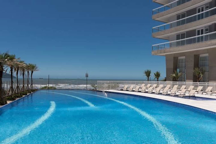 Praia De Camarote - Unlimited Ocean Front - Santos, Brasil