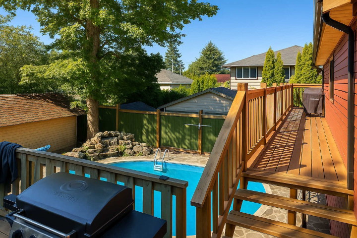 Quaint Attic Suite W/ Heated Pool (Year-round) - Saanich