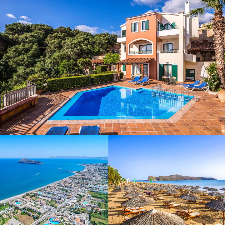 5' To Beach / Private Pool / Sea & Sunset Views - Chania
