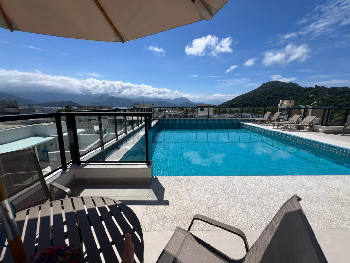 Studio Tenório Rooftop, Heated Pool And Gym - Ubatuba