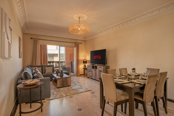 Modern 2br Apt- Pool- Hivernage- Walk To Mall - Marrakesh