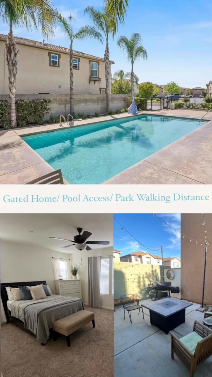 Home With Pool 3-bed, 2.5-bath Home. - Fresno, CA