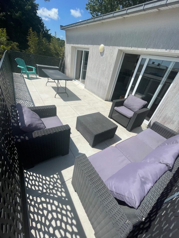 Maison Lumineuse Avec Terrasse  3 Chambres - Landerneau