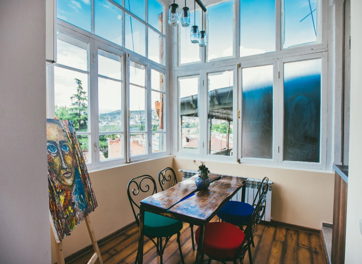 Super Appartement Avec Vue Dans Le Vieux Tbilissi - Tbilissi