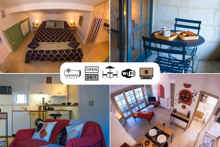 * * * Donjon Du Bijoutier * * * Wifi+clim+terrasse - Beaucaire