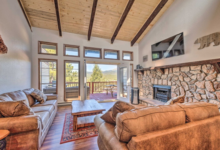 Spacious, Near Midtown W/ Pool+grill+deck+views - Ruidoso, NM