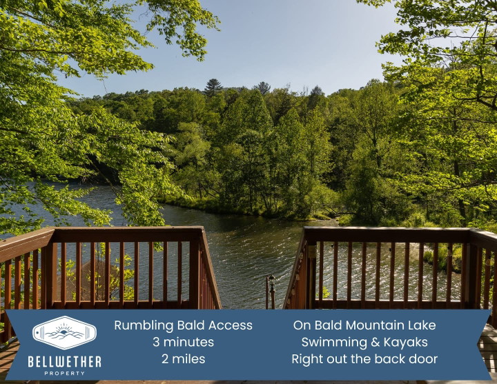 Lake Cabin| Rumbling Bald Access! - Lake Lure, NC