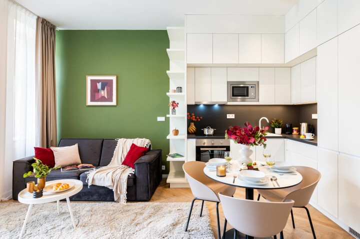 1bdr Apt. W/ Balcony & Workspace  Top Location - Prague
