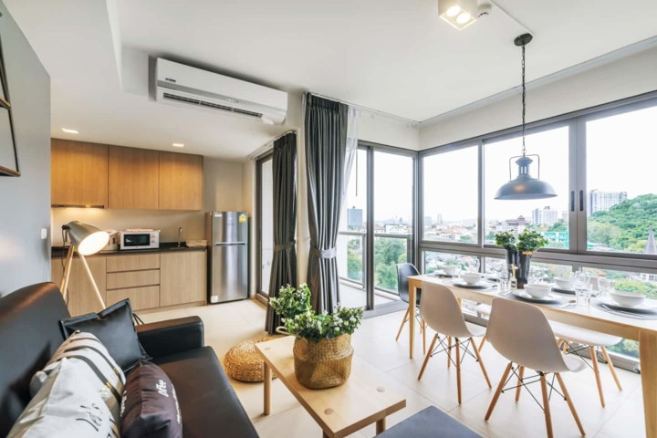 ️Large 2 Bedroom_beatifulview️fitness_pool_beach - Jomtien
