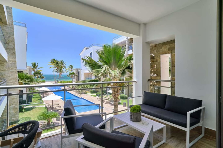 Appartement De Luxe En Bord De Mer Avec Piscine Et Vue Sur La Mer - Punta Cana