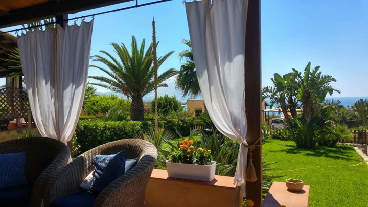 Villa Lisca Blu 4 + 2 Pp A Pie De Baia Cornino - Wi-fi De Bicicletas Aparcamiento Gratuito 2 Baños - Sicilia