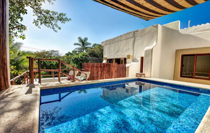 Schöne Villa Für 14 Personen Mit Privatem Pool Vor Dem Strandeingang - Cozumel