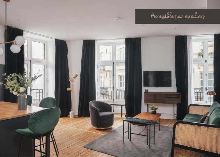 Copenhague - Appartement 2 Chambres Proche Place Royale - 65m² - Nantes