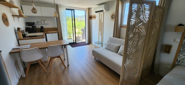 Gîte Gaïa - Studio Avec Extérieur Et Vue - Saint-Guilhem-le-Désert