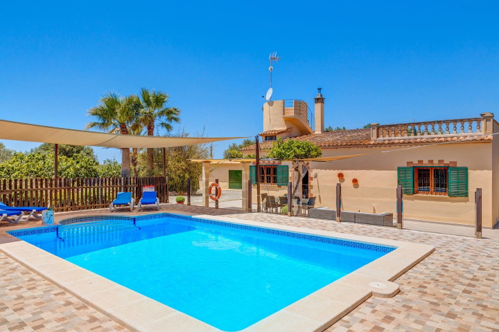 Charmante Finca Mit Pool, Garten, Terrasse, Klimaanlage Und Wlan - Cala Santanyí