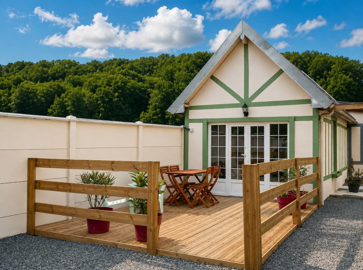 Cocon D'albâtre ÉTretat · Terrasse · Parking - Étretat