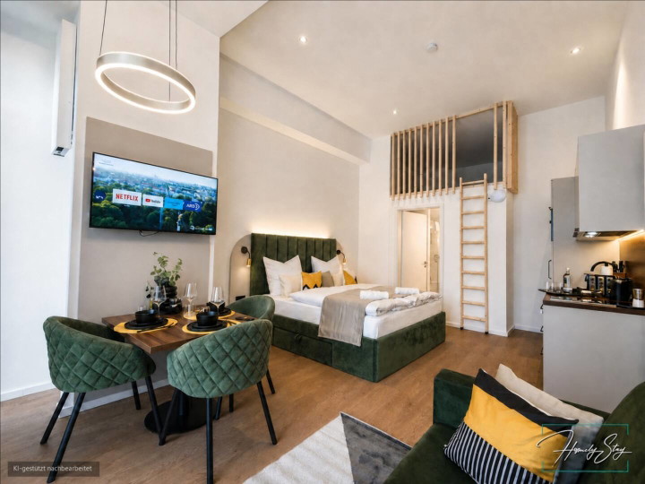 Modern Step-free Studio With Mezzanine - Munich