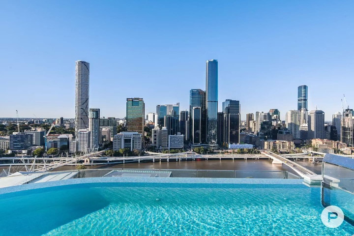 Stunning Riverfront 1br - Pool & Free Parking - Brisbane